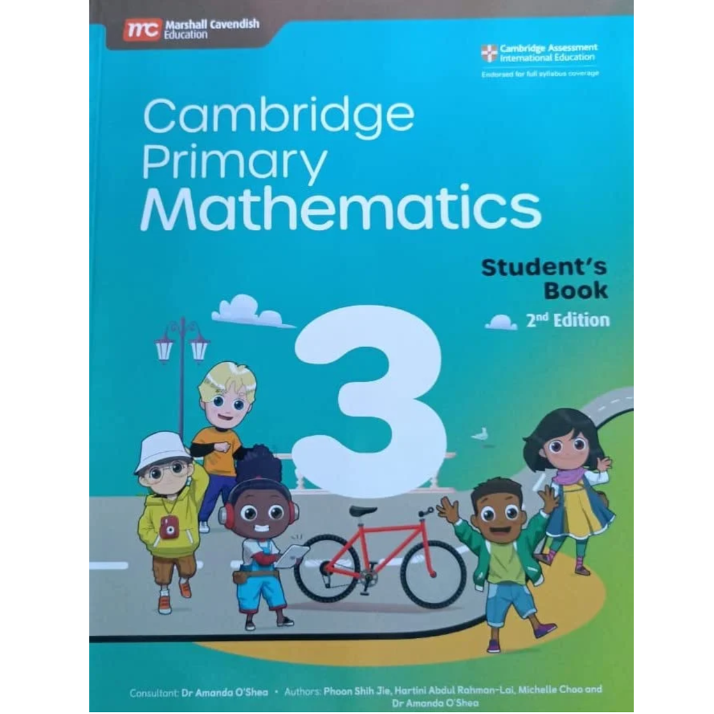 Marshall Cavendish Cambridge primary Maths Student Book 3 – Books Baar